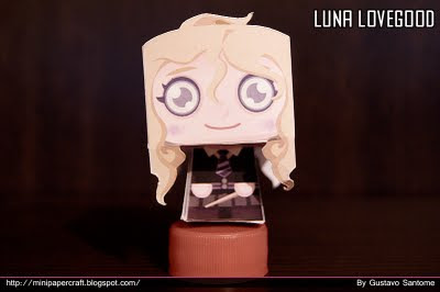 Mini Papercraft: Mini Luna Lovegood fan art