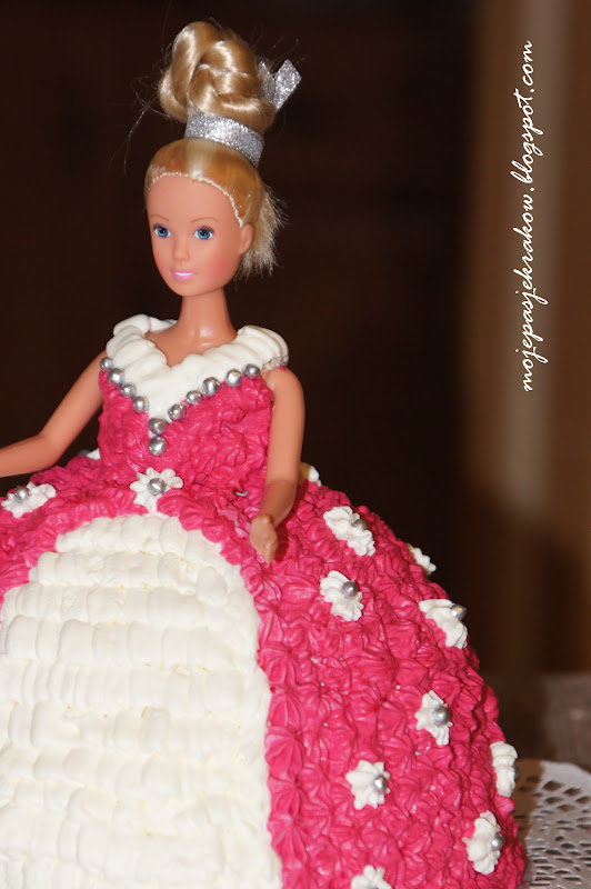 moje pasje: Jak zrobić tort Barbie - instruktaż