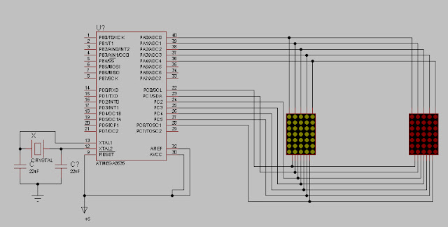 keyur's way: Creating Characters on Dot matrix display (Proteus Simulation)