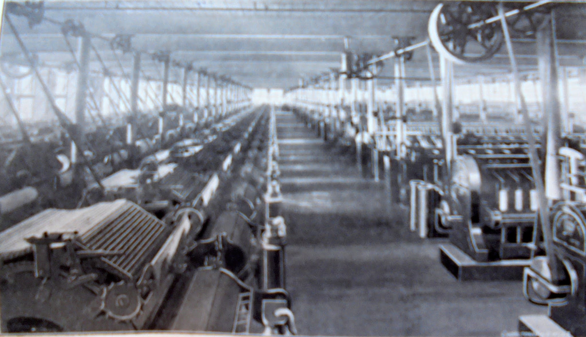 Fonctionnement de la mule Jenny automatique (métier à filer self-acting ...