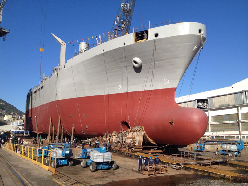 SI VIS PACEM, PARA BELLUM: Il Vulcano (A 5335) è un'unità navale ...