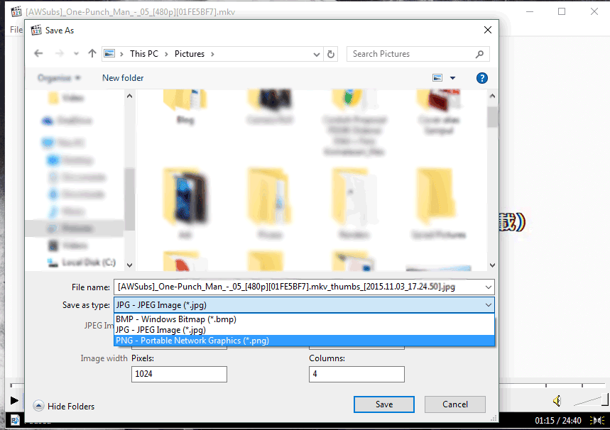 Cara Membuat Screenshot di Media Player Classic | Manyticle