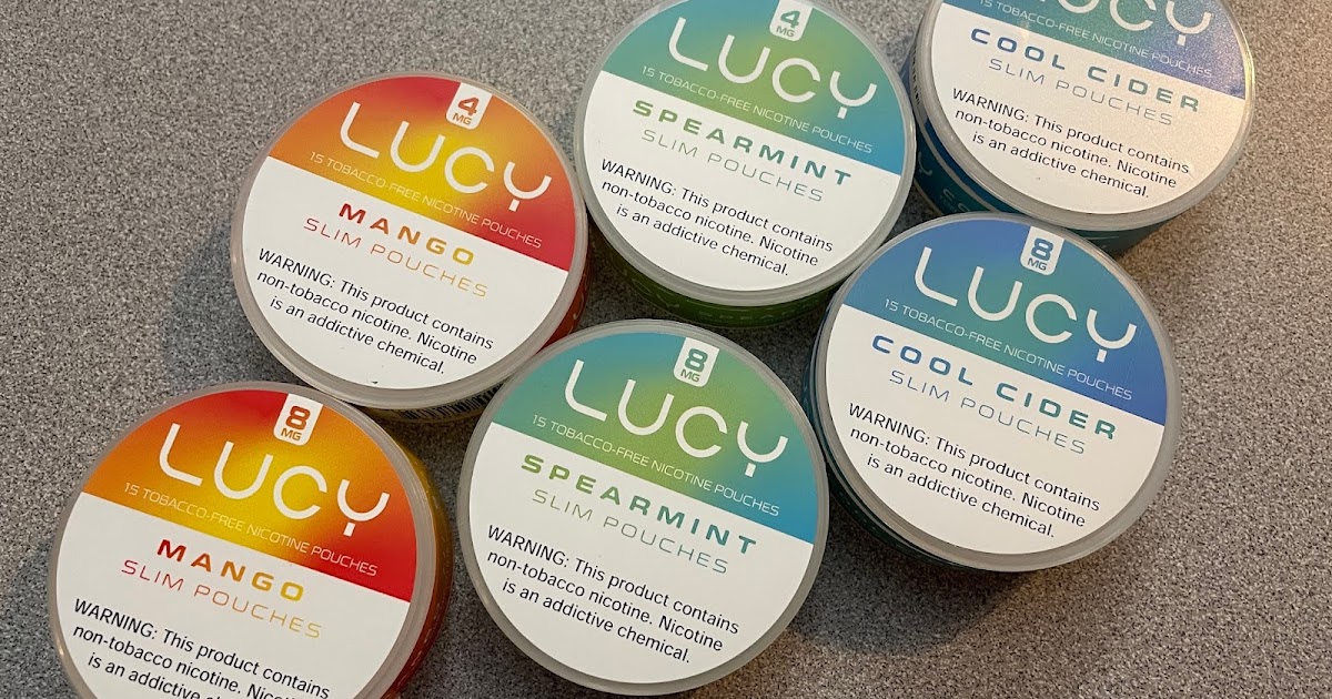 Lucy Nicotine Pouches - Review. 21 August 2021.