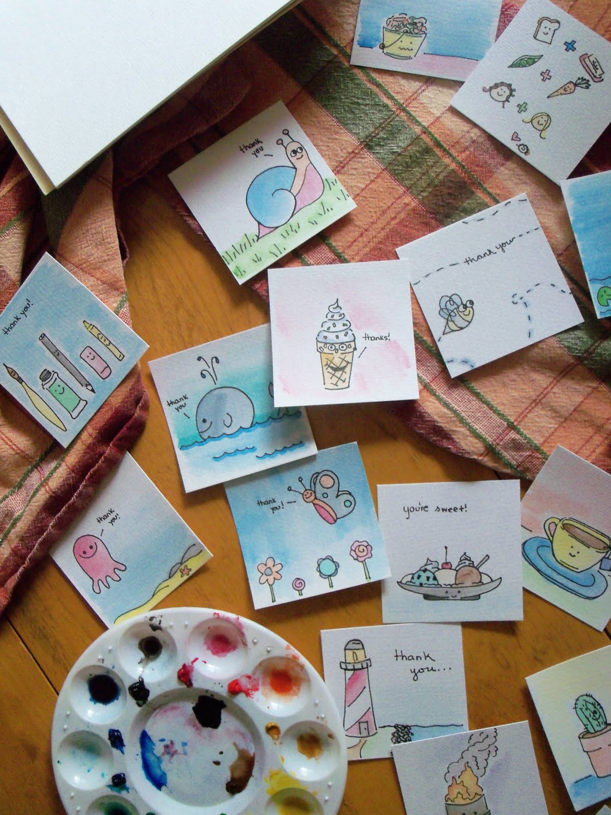 Doodles, Scribbles & Polka-Dots: Watercolor Doodles