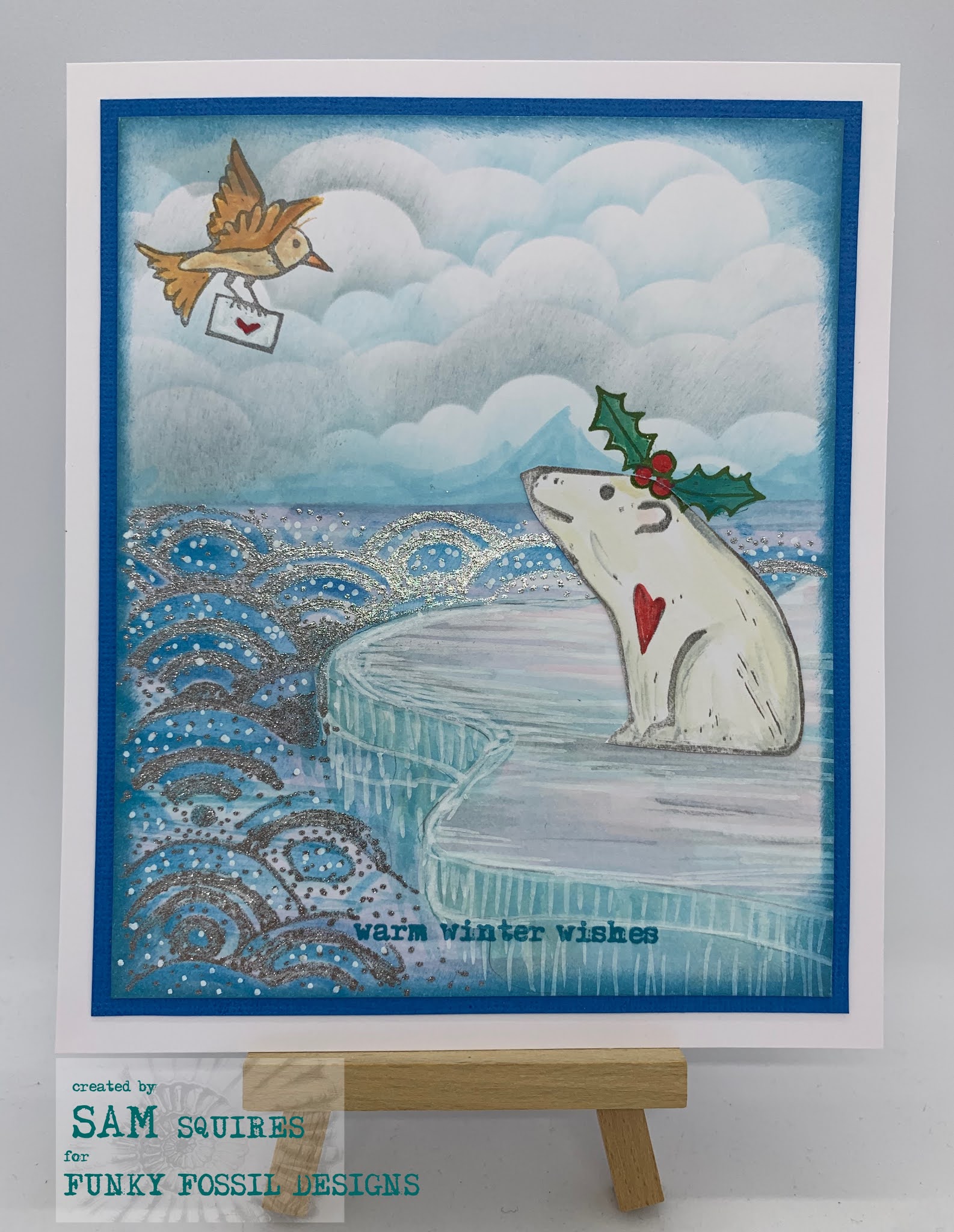 A Crafting Niche: Funky Fossil Designs "Christmas Characters" New Stamp ...