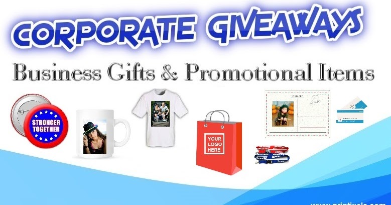 Customized Corporate Giveaways, Gifts, Promotional Items | Printixels ...