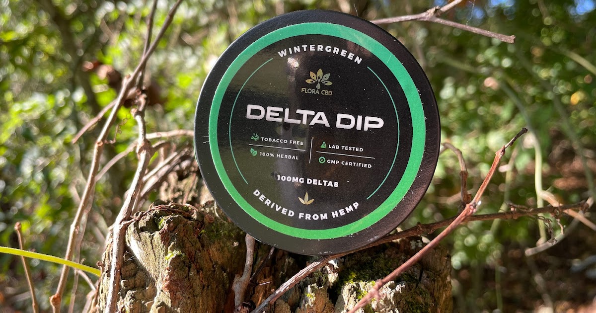 Delta Dips: Wintergreen (Long Cut Delta-8) - Review. 12 October 2021.