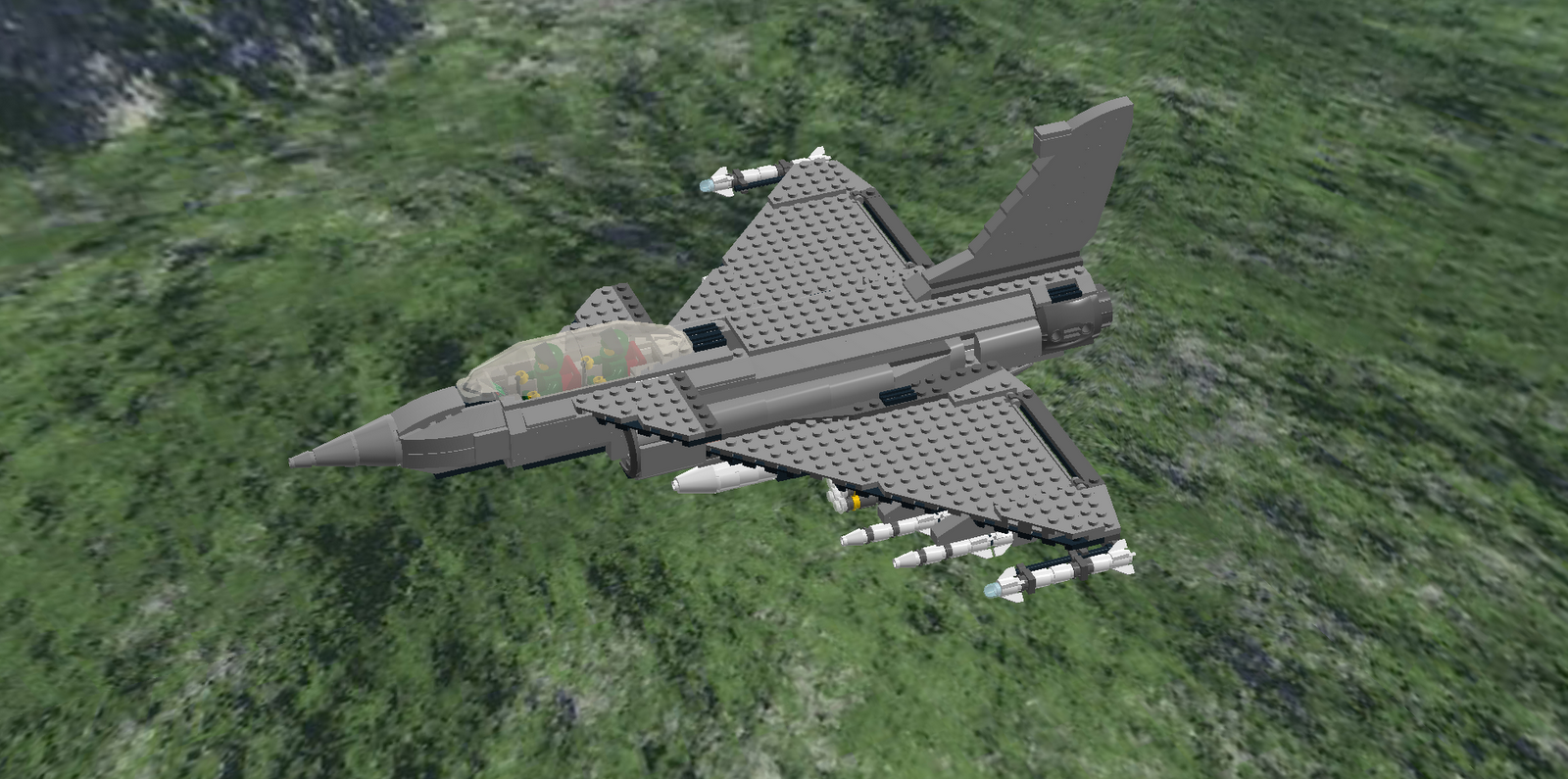 Lego bloger: Lego Rafale B sur LDD