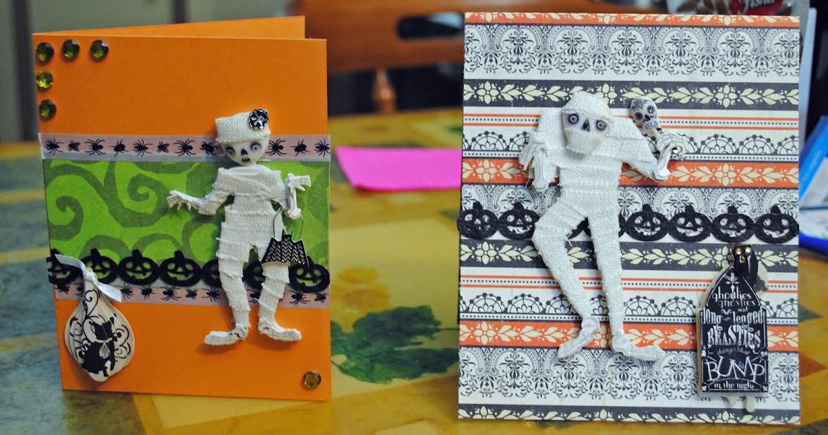 Stamp Queen: Mummy cards