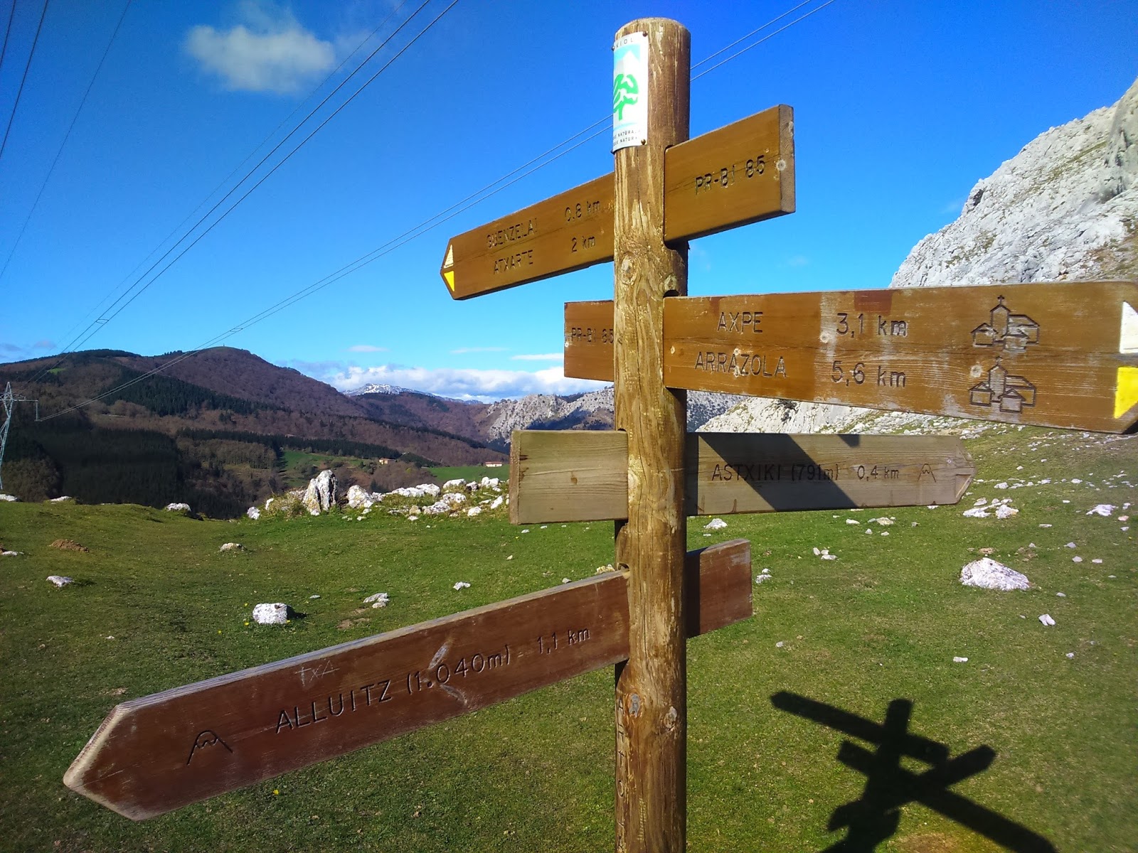 Senderismo en Bizkaia, y alrededores...: Alluitz y Aitz-Txiki