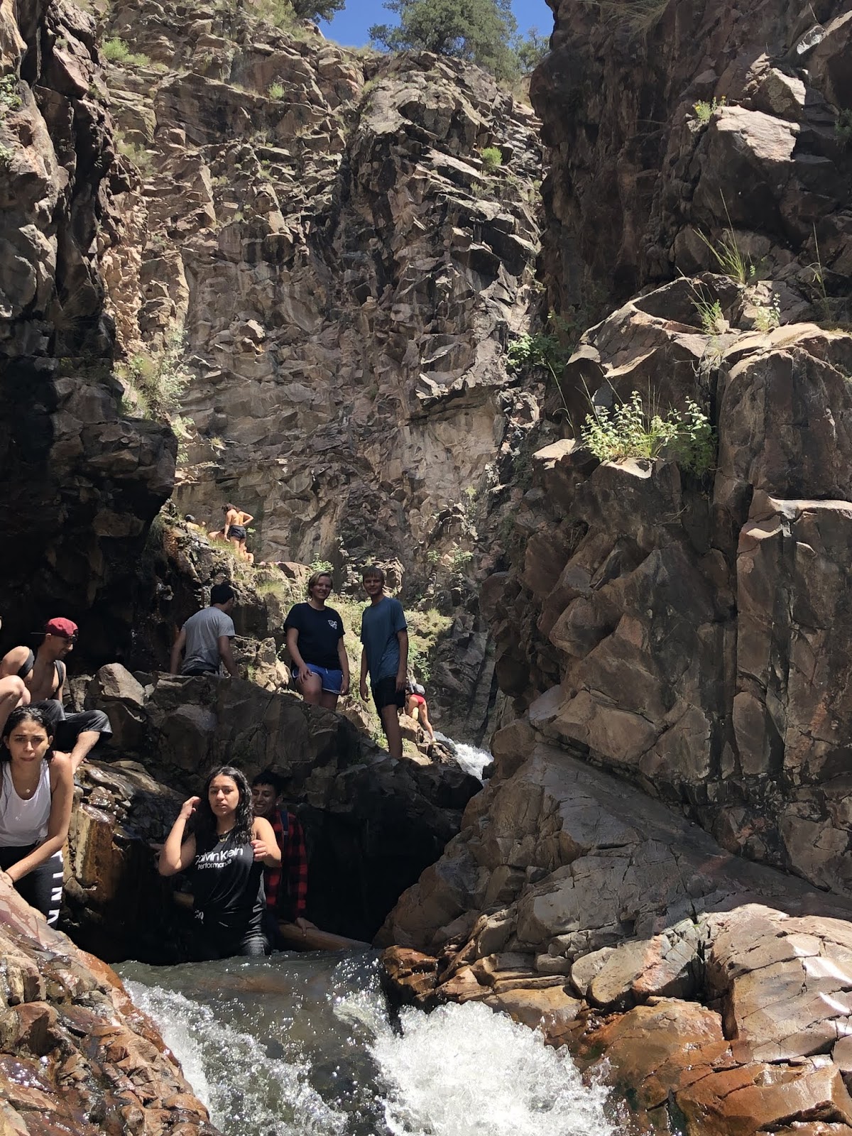 Adventures of the Girls and their Little Brother: Nambe Falls!