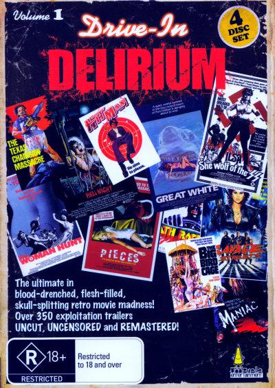 The Trailer Compilation Database: Drive-In Delirium Volume 1