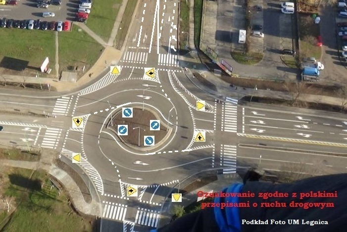 Blog o prawie na drogach : 52. Rondo turbinowe w Legnicy.