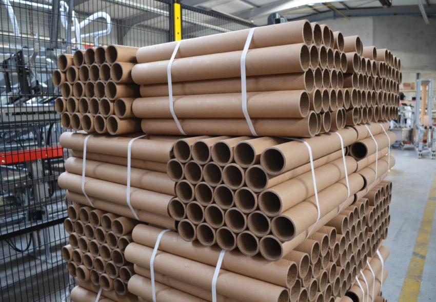 Fabrication de tubes et mandrins en carton (pour emballage)