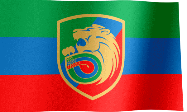 Miedź Legnica Fan Flag (GIF) - All Waving Flags