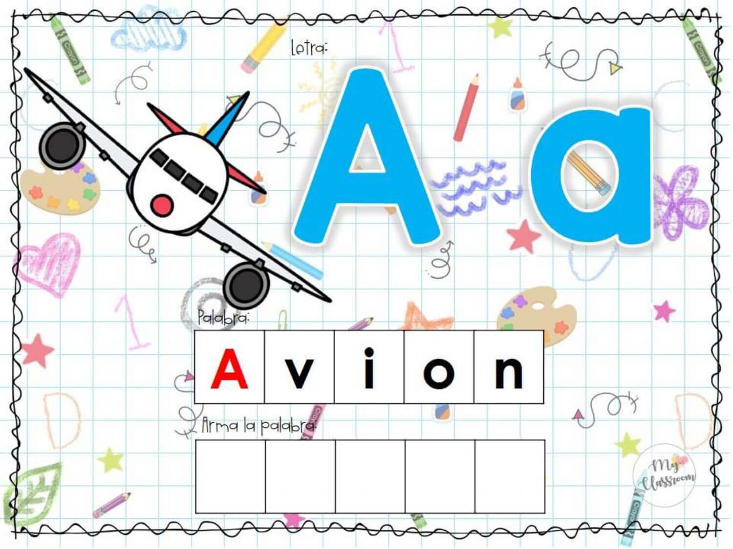 Aprendiendo las letras con objetos e Imágenes ~ Educadores Web