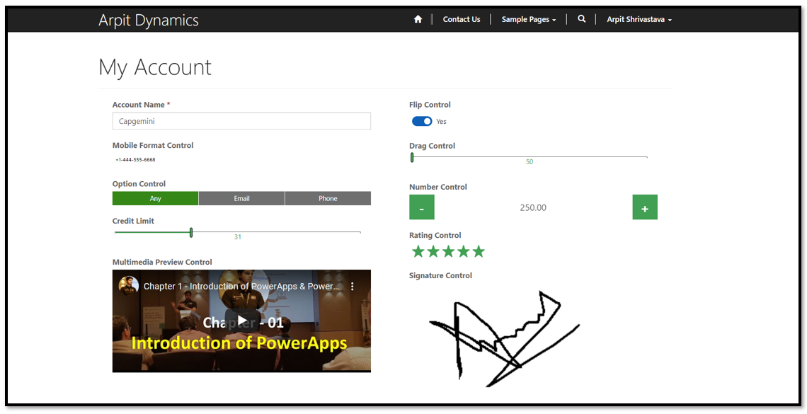 Arpit's Dynamics 365 Blog: Quick guide to use PCF Controls (Custom Code ...