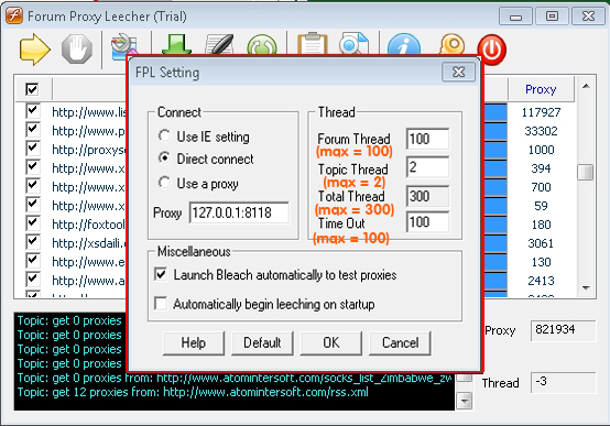 Recreate the power of the legendary Forum Proxy Leecher tool - How to ...