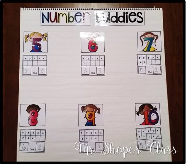 Julz Treasure Chest: Number Buddies {Lessons to Teach Number Pairs}