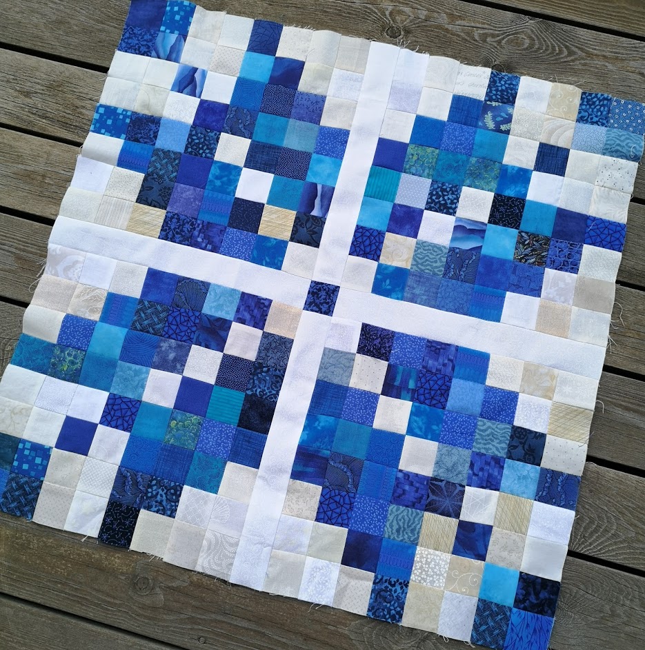 Den syende himmel: Norwegian Snowflakes Quilt