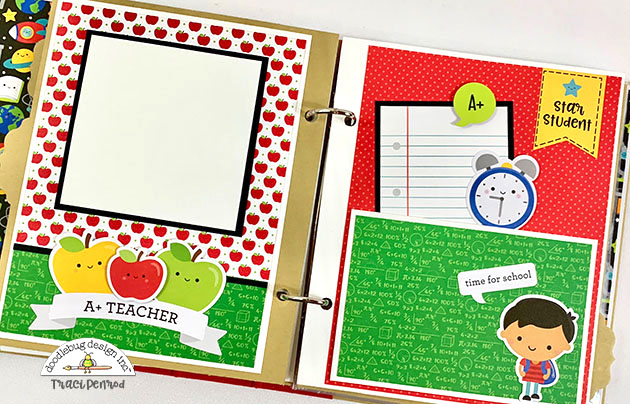 Doodlebug Design Inc Blog: SCHOOL DAYS MINI ALBUM | with Traci