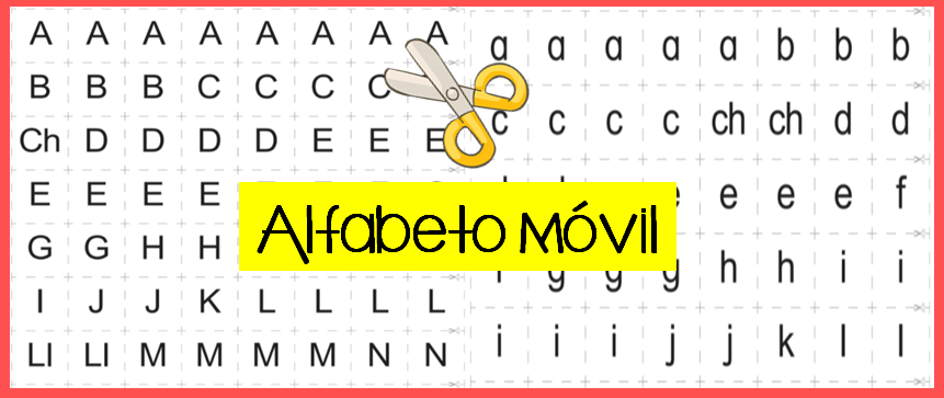 ALFABETO MÓVIL PARA IMPRIMIR.