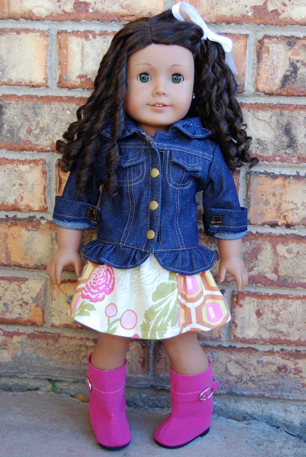 Dream. Dress. Play.: Scrap Saver 18" Doll Skirt: FREE Pattern