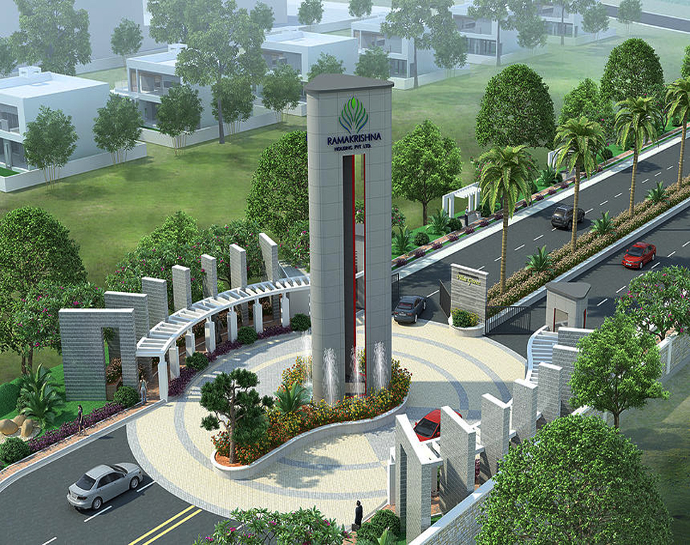 Plots-Spot Registration Plots in Kanchikacherla: Central dividers with ...