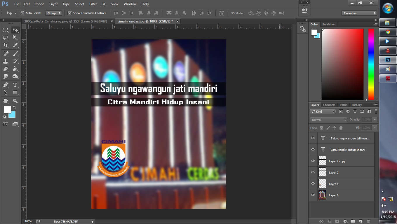 Cara Membuat Poster dengan Photoshop - Komputer Grafis~