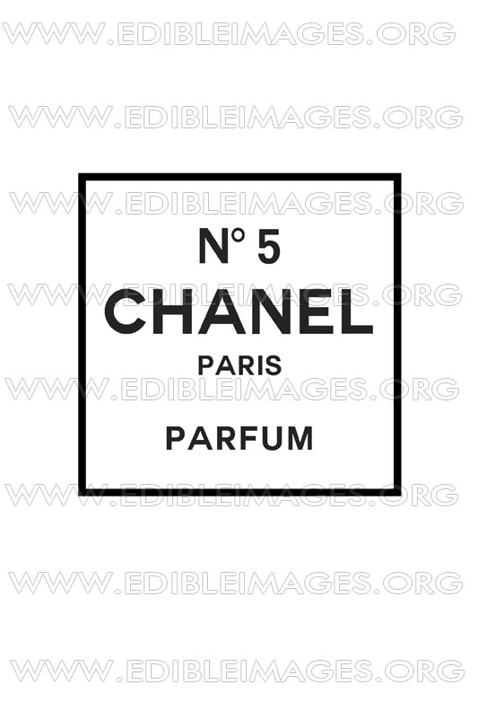 Edible Image Logo Chanel - Aisha Puchong Jaya