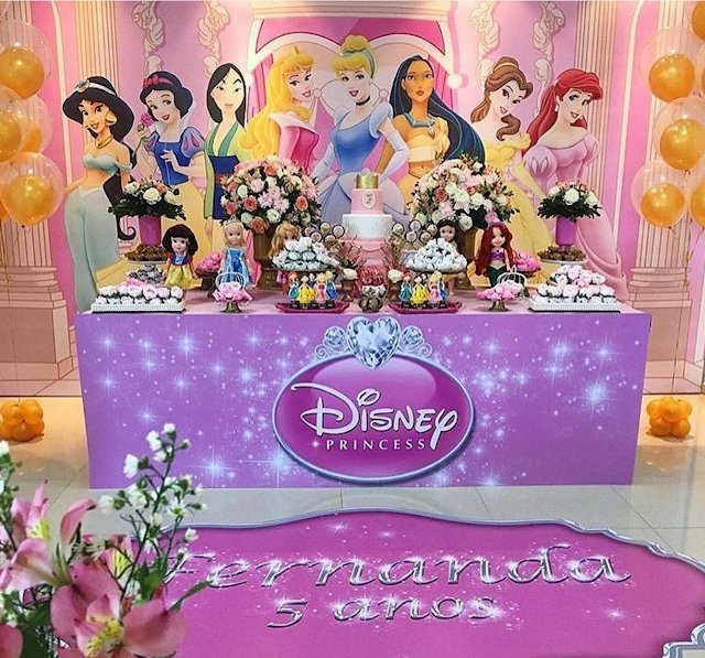 Fiesta Temática de Princesas Disney