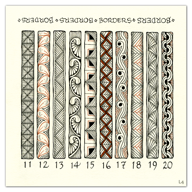 Time for Tangling: Zentangle® Project Pack No. 10: Zentangle Legend - Day 6