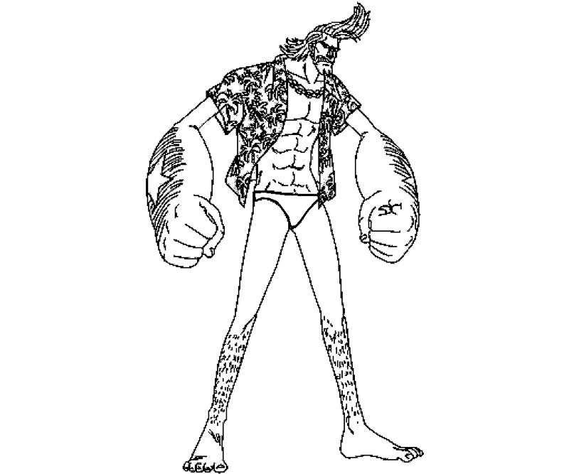 Franky 5 Coloring | Crafty Teenager