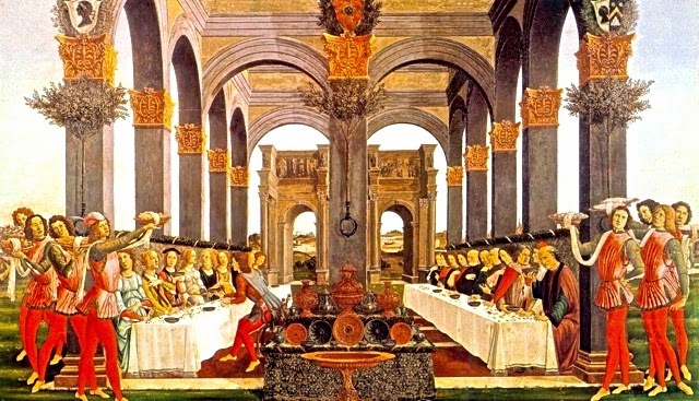 The Renaissance Girl...: Sandro Botticelli's The Wedding Feast, 1483 ...