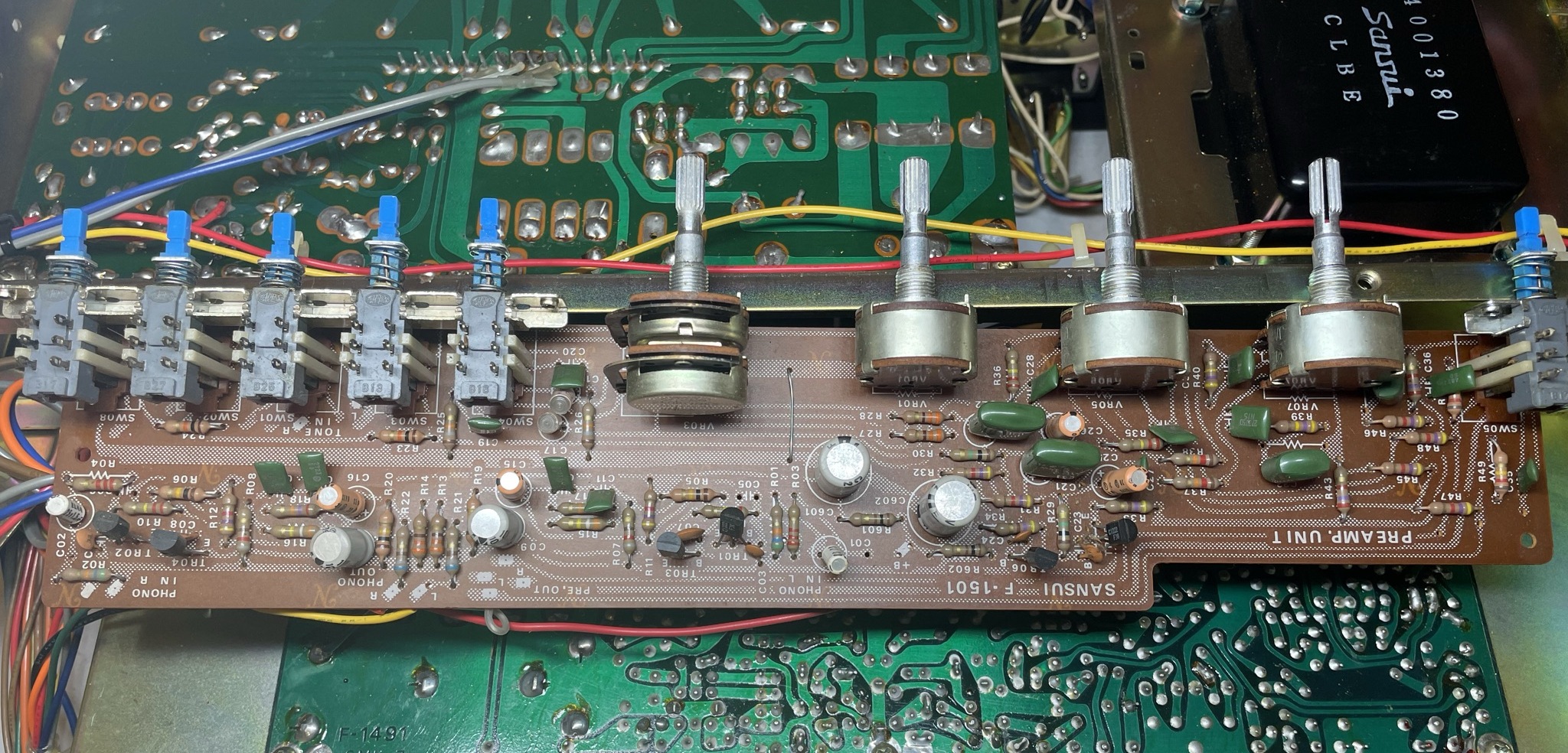 Oleg's Vintage Audio: Sansui 661 Receiver Restoration