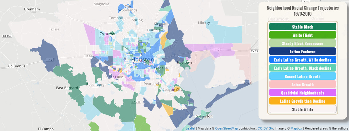 Neighborhood Racial and Ethnic Change Trajectories (1970 - 2010 ...