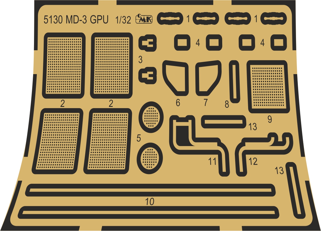 MD-3 Ground Power Unit in 1/32 - CMK resin kit no.5130