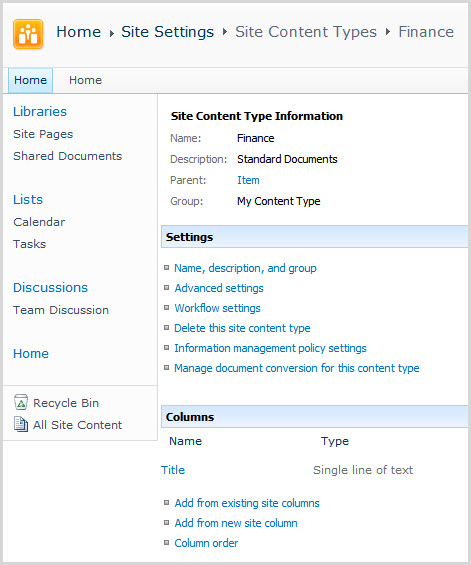 Share knowledge sharepoint: How to create Content type – Site Column ... Share knowledge sharepoint: How to create Content type – Site Column ...