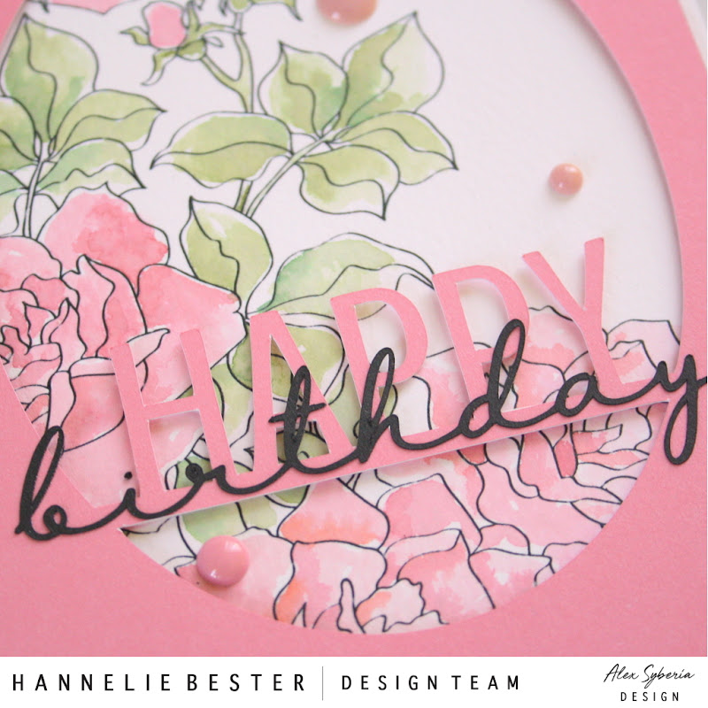 desert diva : Wild Roses birthday card