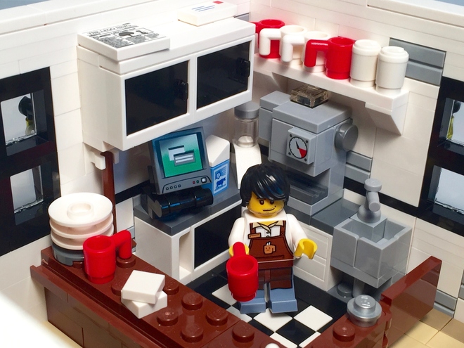 All Day Bricks: Autumn Café LEGO Ideas Project Review