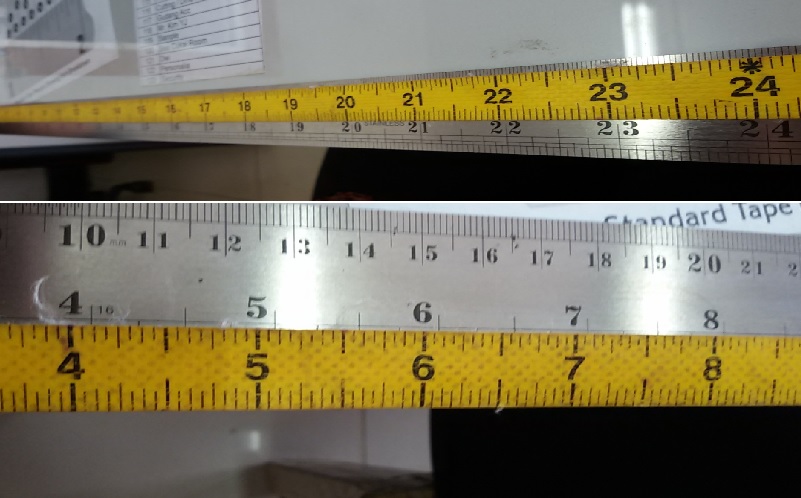 Calibration Garment tape | INSPECTION SOFTLINES & HARDLINES