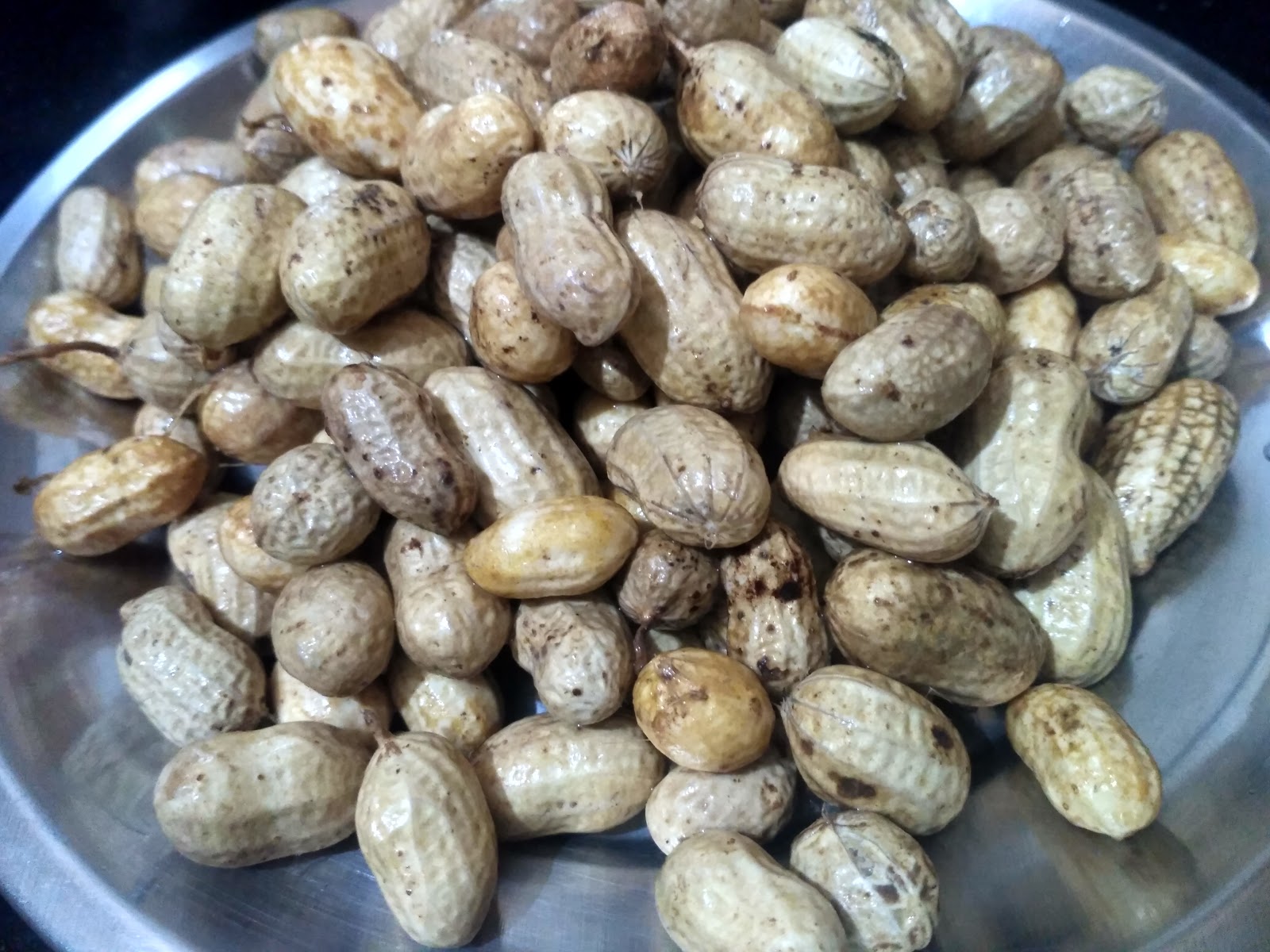 Boiled peanuts / boiled groundnuts / cooking basics