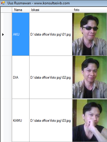 Menampilkan foto ke dalam datagridview - Blog Tutorial VB.Net