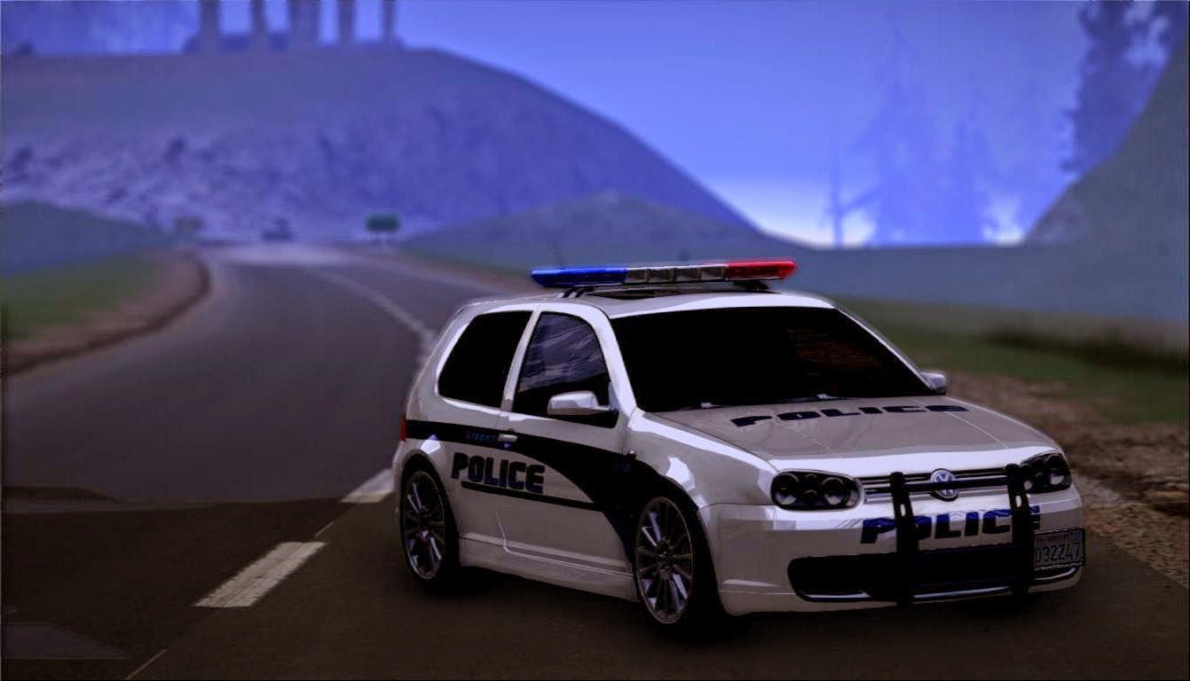 POPO-SPOT: 【REL】2003 Volkswagen Golf MK4 R32 Liberty City Police Custom