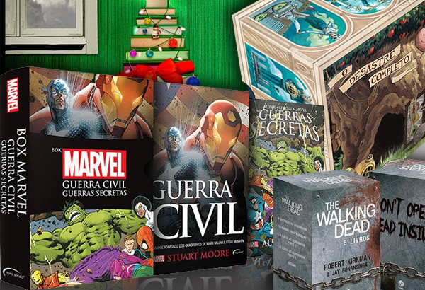10 Melhores boxes de livros para presentear no natal