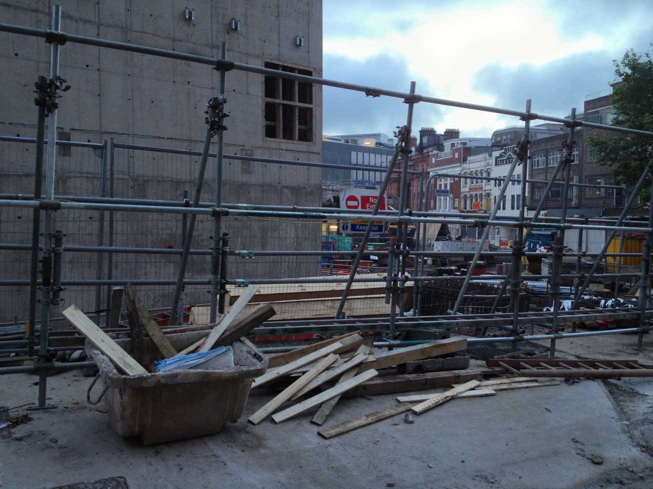 Platform alteration - New Street redevelopment update