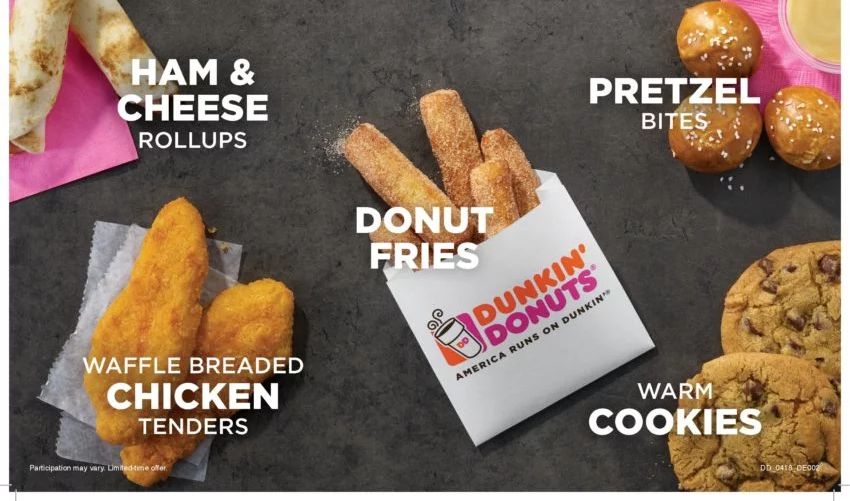 Dunkin' Donut Tests New Donut Fries