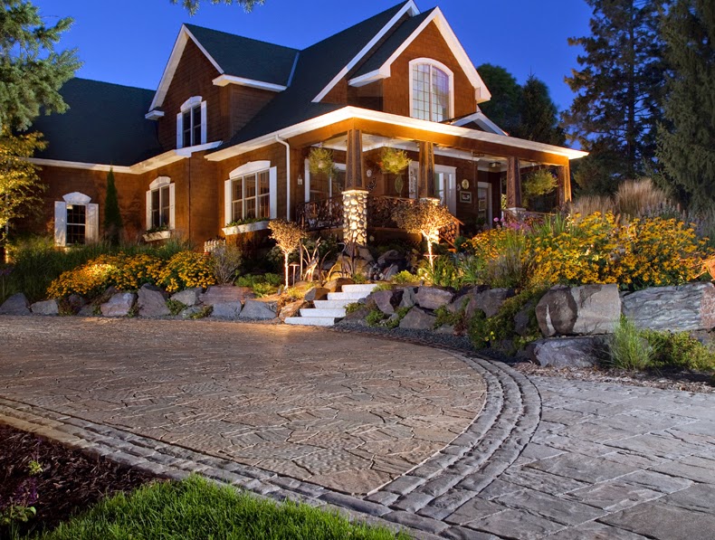 The Awesome Elegant design driveway image