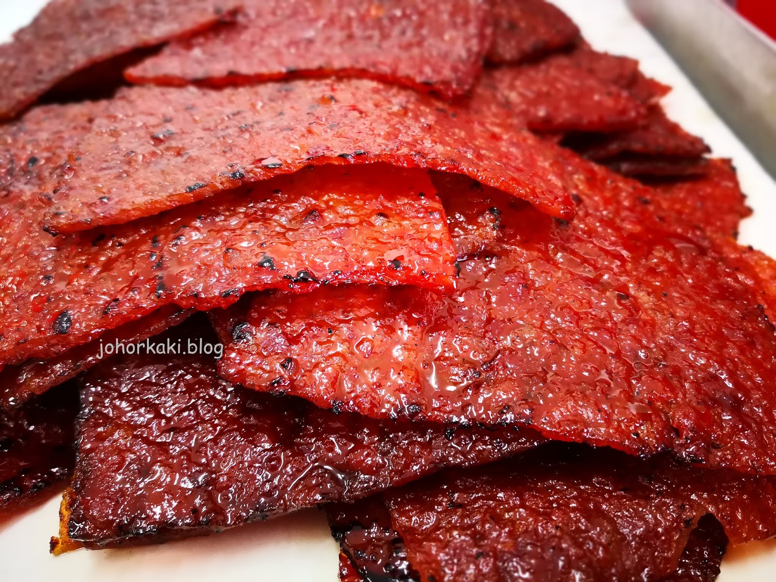Bee Chun Heng Bak Kwa 美珍香肉干(老鋪) 🦚 Peacock Logo |Tony Johor Kaki Travels ...
