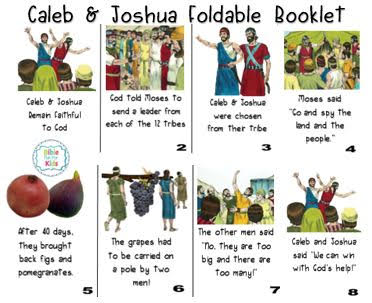 Caleb is Faithful | Bible Fun For Kids
